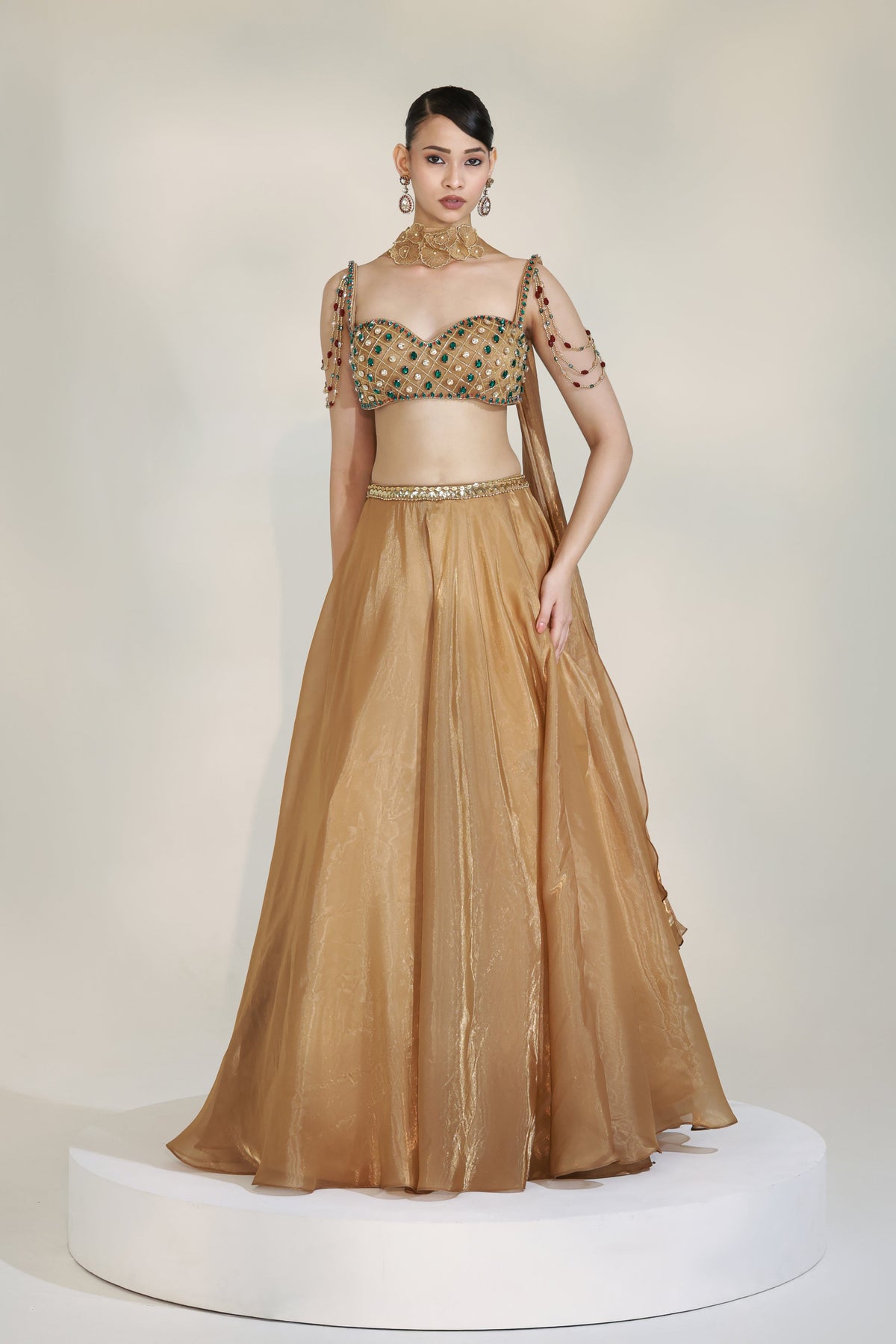 LUSTRE JEWEL LEHENGA SET — GAIA by Archie