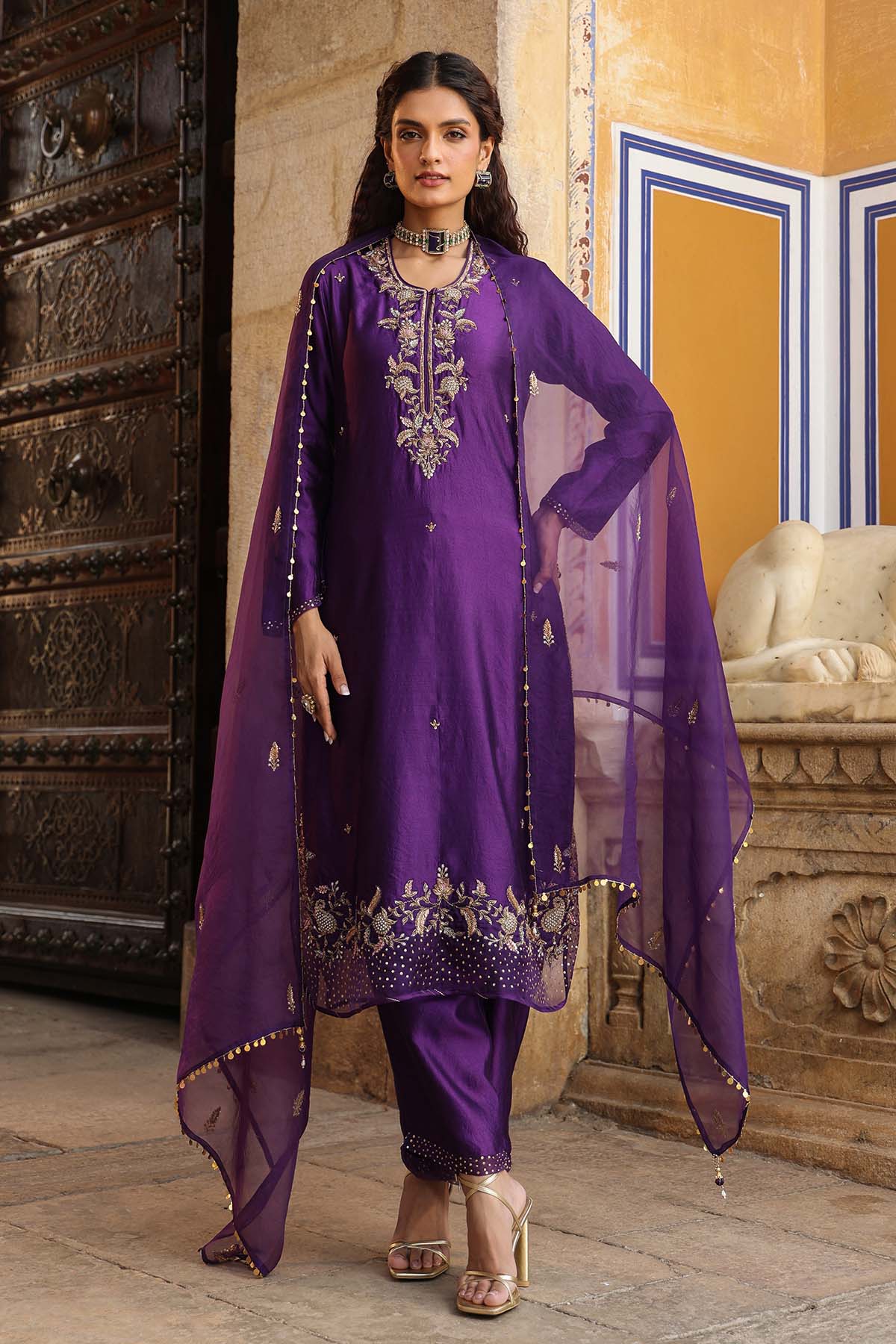 Riwayat Heavy Long Kurta Set — GAIA by Archie