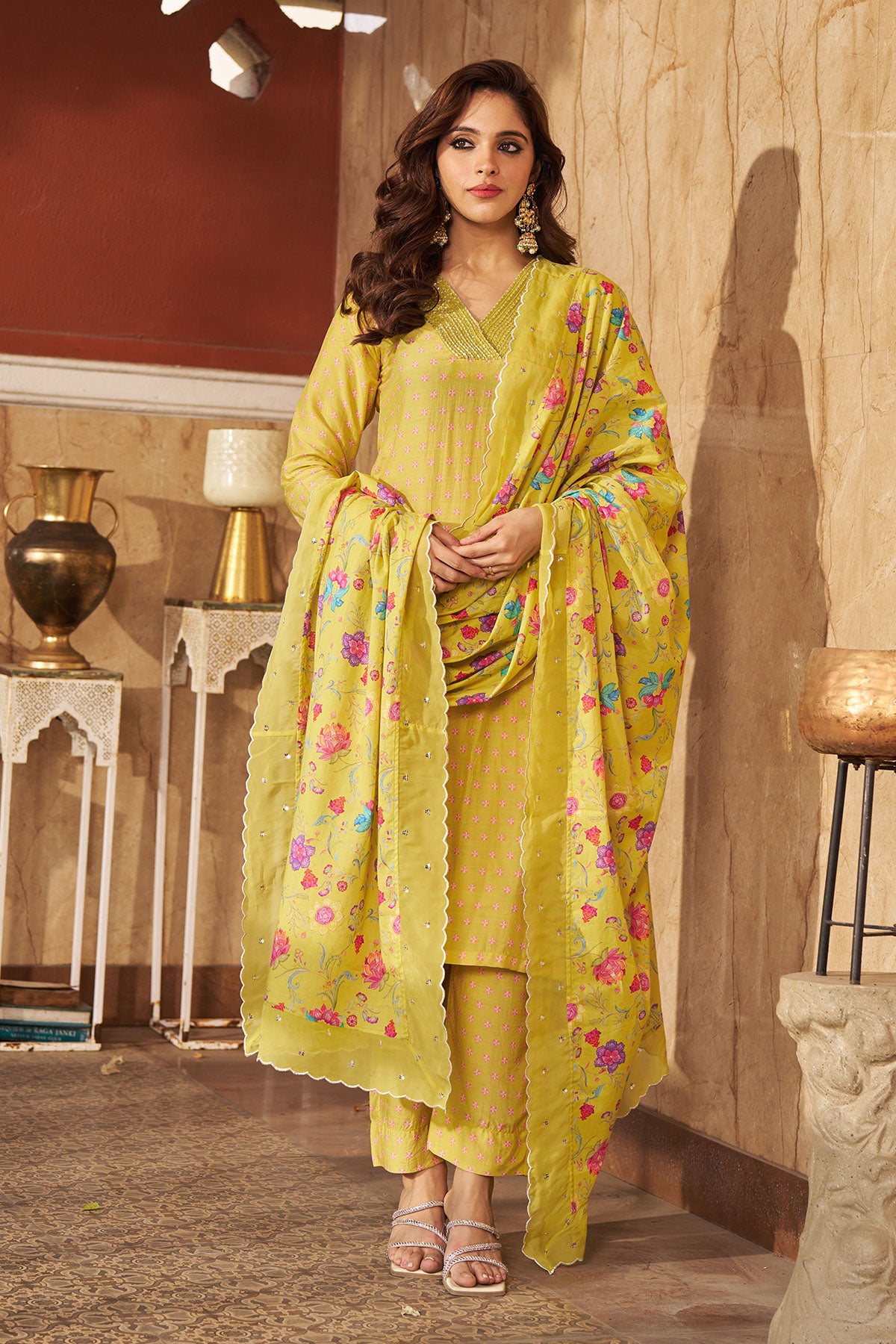 Bia Lime Kurta — GAIA by Archie