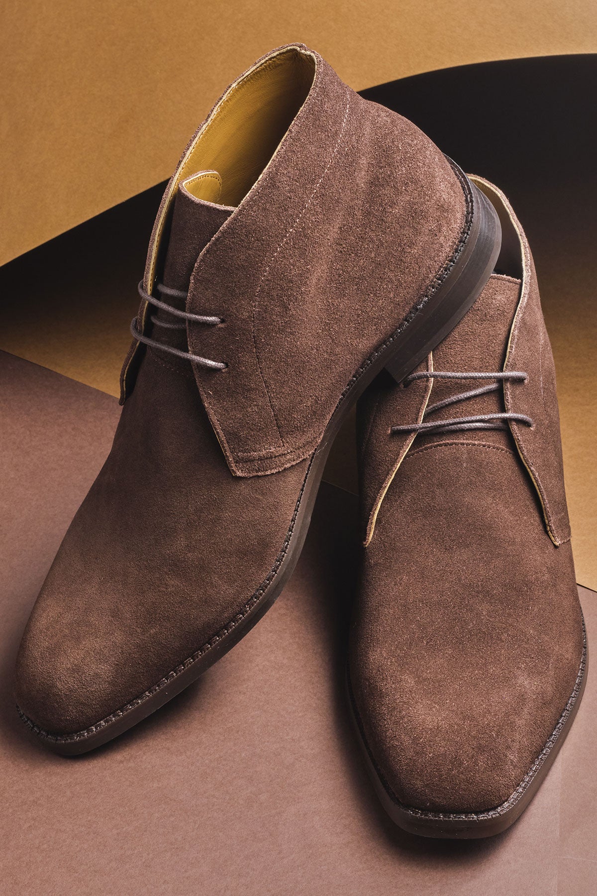 Chocolate Cord Boots — GAIA by Archie